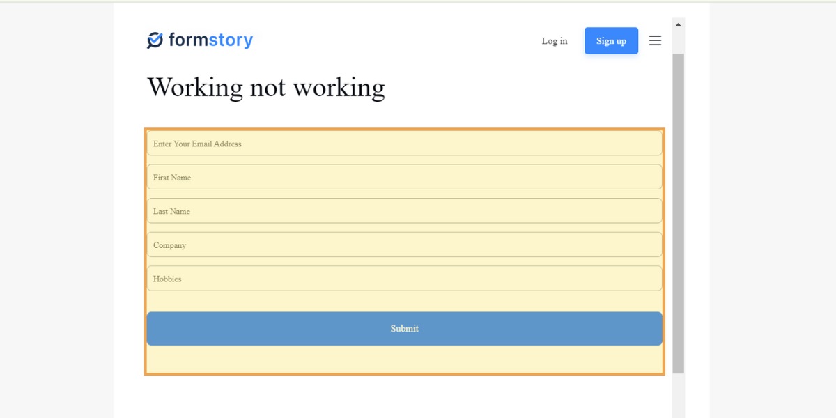 How-to Track Web Forms in Wix - formstory.io